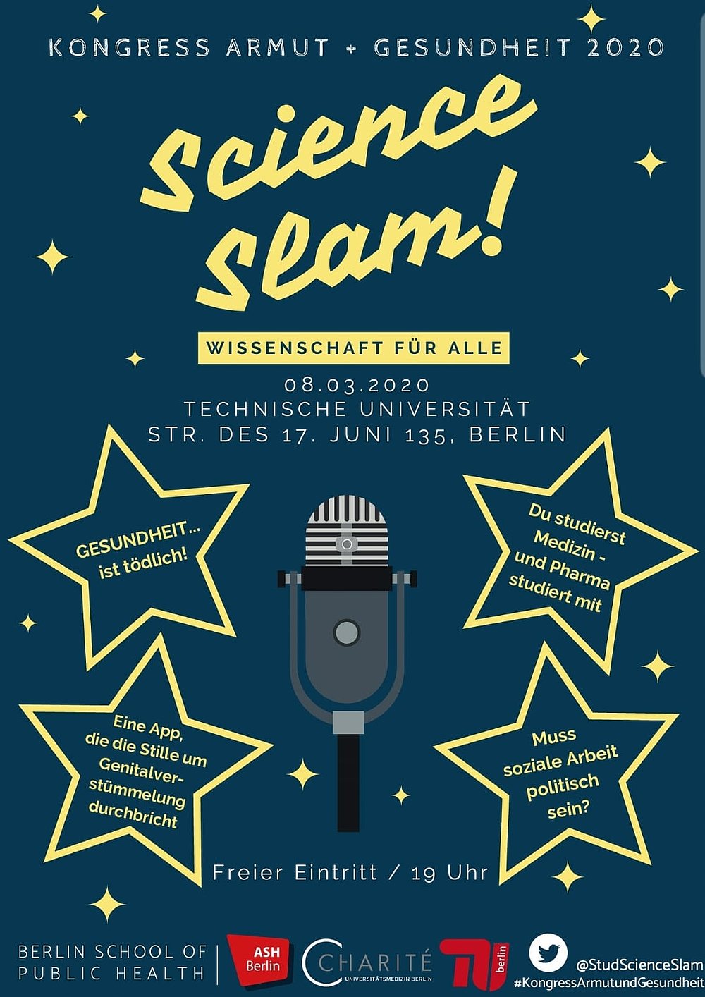 Armut und Gesundheit: Science Slam